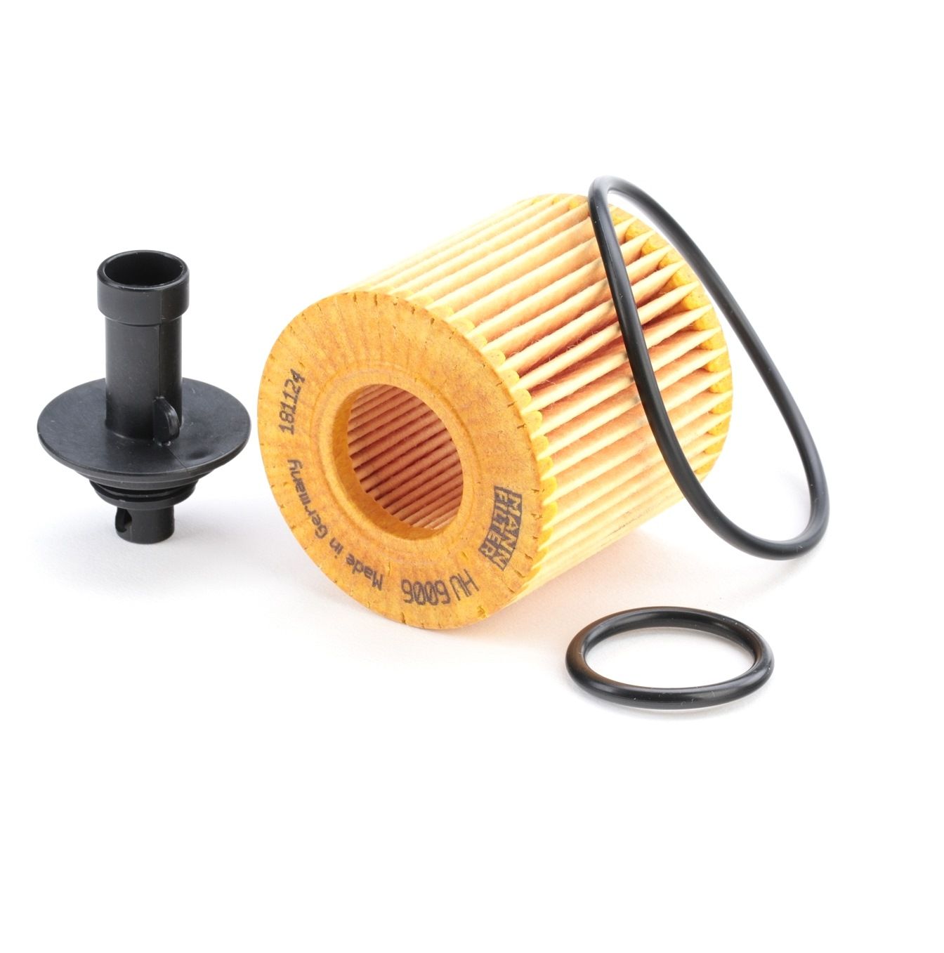Oil Filter MANN-FILTER HU 6006 z with gaskets/seals, Filter Insert ...